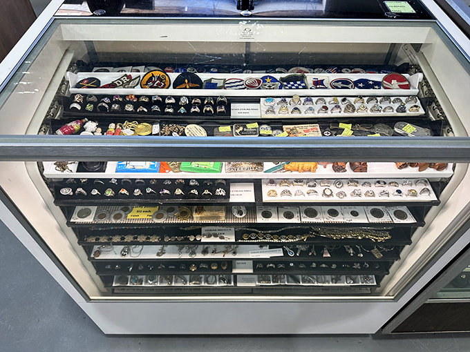 This jewelry case is like a Vegas buffet for accessory lovers&mdash;overwhelming in the best possible way, with something sparkly for every taste.