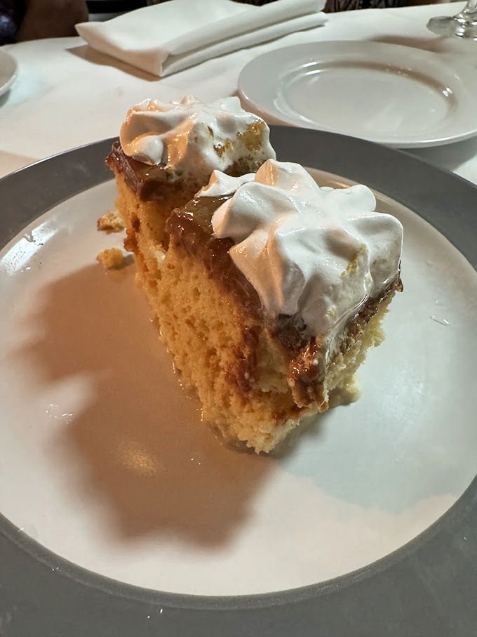 Not just tres leches cake &ndash; it's a sweet, milky cloud that somehow manages to be both light as air and decadently rich.