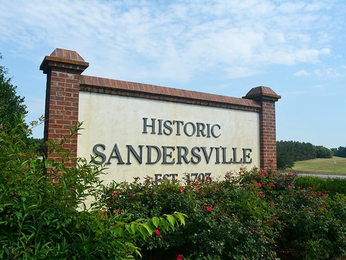 "Historic Sandersville" isn't just a sign&mdash;it's an invitation to explore a community where your Social Security check might actually cover your monthly expenses.