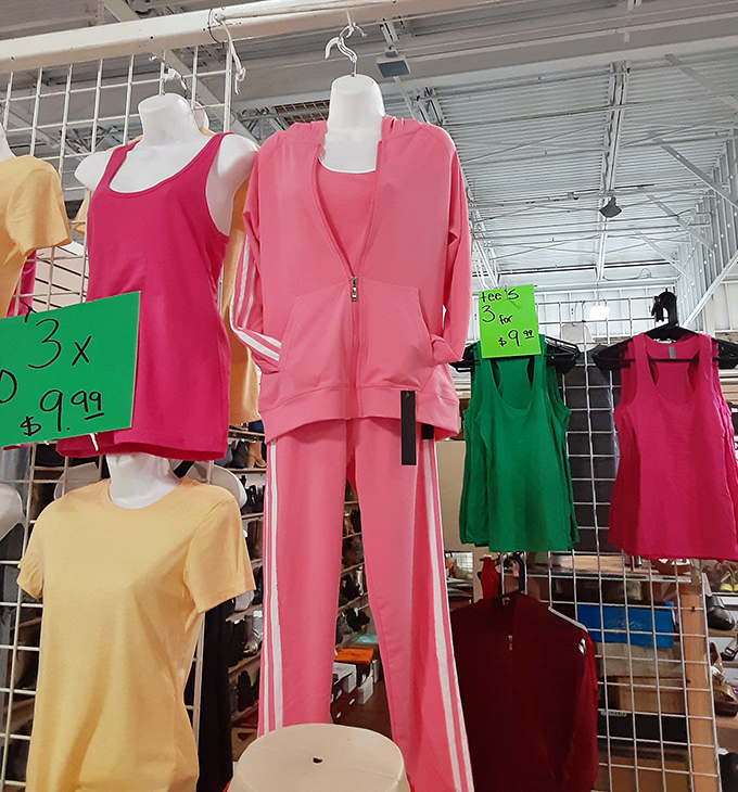 Sporty and bright as a Vegas marquee, these track suits promise comfort without sacrificing that pop of color your wardrobe's been missing.