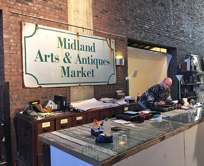 Behind this desk, the guardian of treasures keeps watch over a kingdom where yesterday's ordinary becomes today's extraordinary find.