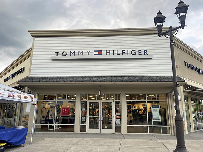 Tommy Hilfiger's classic American style sits ready to make you look pulled-together without pulling apart your bank account.