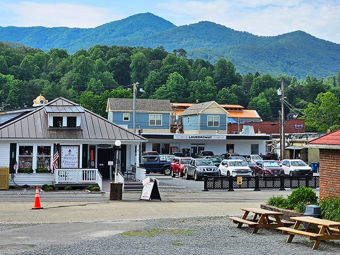 These storefronts aren't just buildings &ndash; they're time machines offering glimpses of Americana with the majestic Smokies playing backdrop to everyday life.