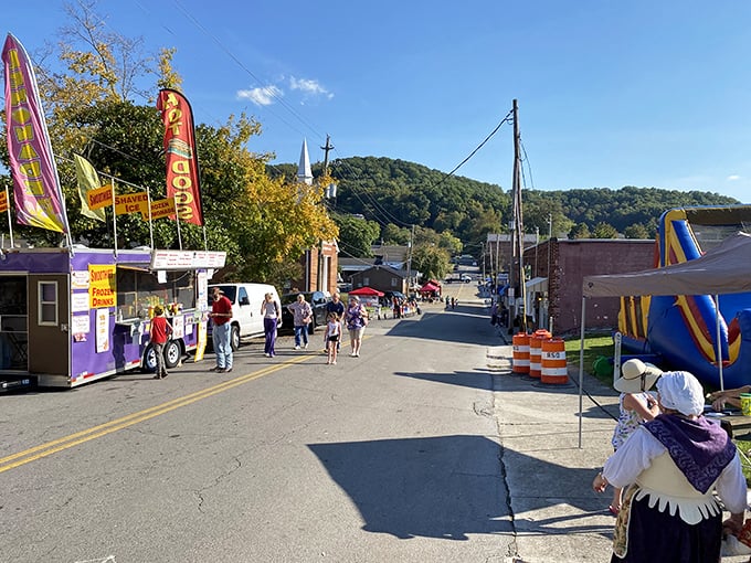 Festival time transforms Rogersville's streets into a celebration where funnel cakes and community spirit compete for which can be more irresistible.