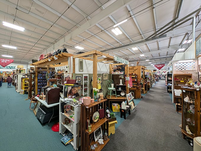 Every booth tells different stories, creating a historical timeline you can actually touch and afford.