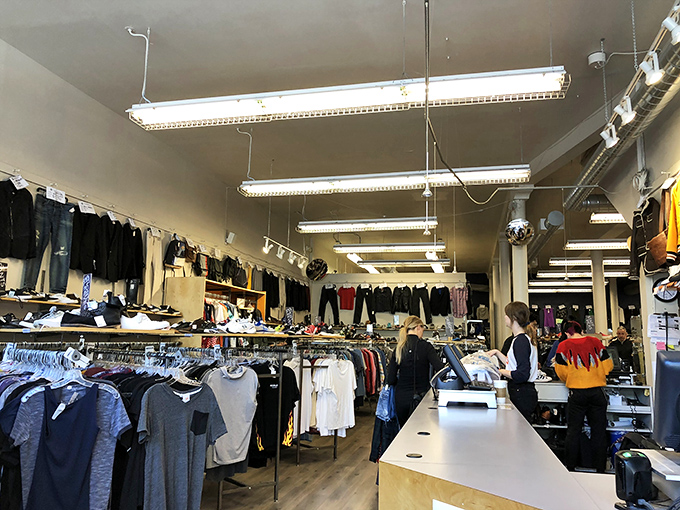 The buying counter&mdash;fashion's judgment day where staff members perform the sacred ritual of separating sartorial treasures from mere clothing.