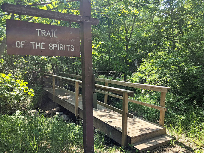 "Trail of the Spirits" sounds ominous until you realize the only spirits here are the uplifting kind.