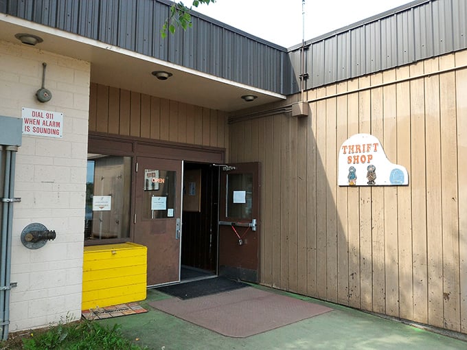 This unassuming entrance hides a world of military-grade bargains. The best-kept secret on Fort Wainwright!