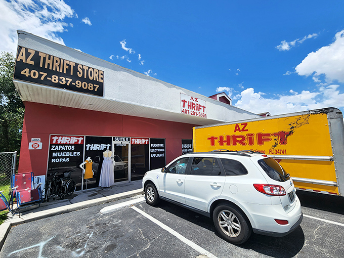 AZ Thrift announces itself boldly, like that friend who always knows where the party is.