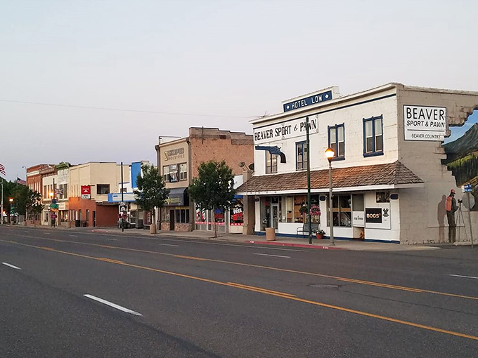 Beaver's historic Main Street looks like a Norman Rockwell painting where the ice cream still costs what it should.