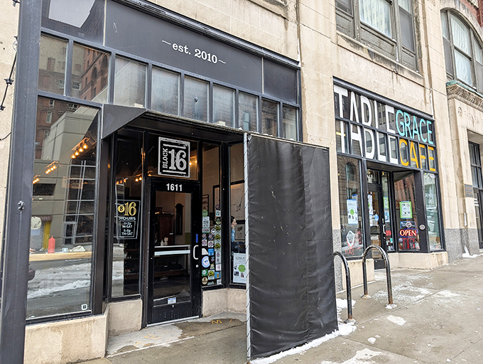 Block 16's unassuming exterior is the culinary equivalent of Clark Kent &ndash; ordinary on the outside, superhero on the inside.