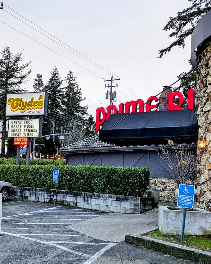 Prime rib carved this thick means you're getting serious value and even more serious flavor satisfaction.