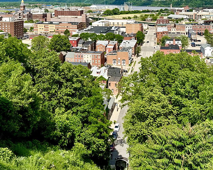 Dubuque's cityscape unfolds like a living history book, with the mighty Mississippi serving as both character and narrator in this river town tale.