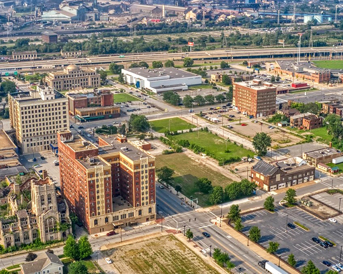 Gary's view remind you that industrial cities can harbor surprising natural beauty and peaceful moments.