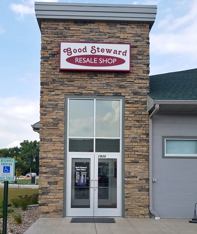Good Steward's stone facade stands solid and welcoming, just like their commitment to community service.