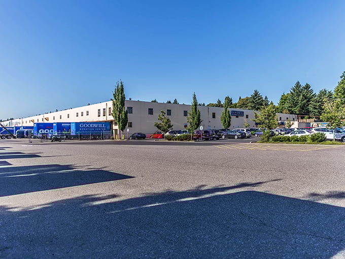 This isn't just a Goodwill&mdash;it's THE Goodwill. Milwaukie's massive location could swallow smaller thrift stores whole.