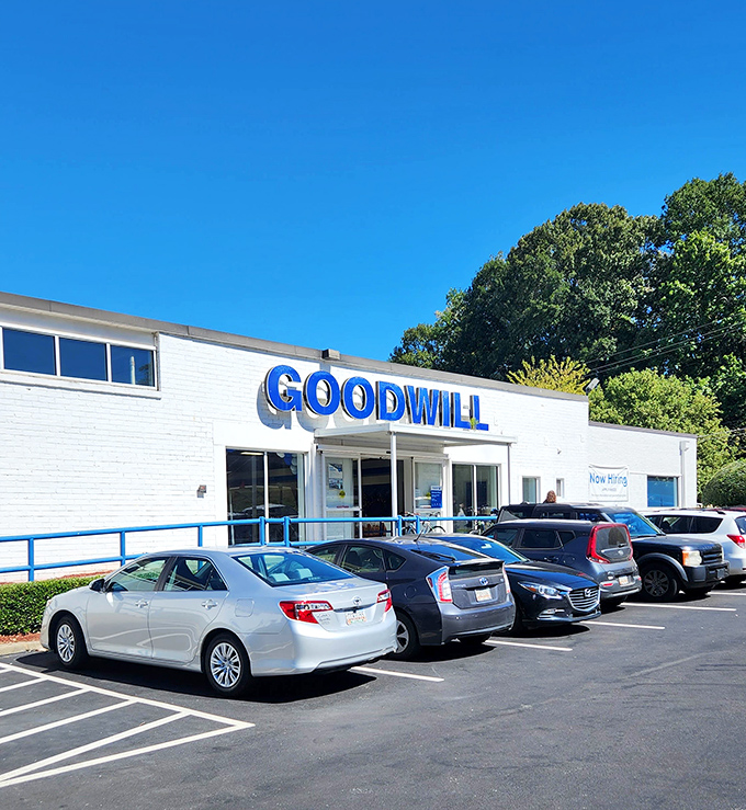 Goodwill's clean, bright interior feels more department store than thrift shop&mdash;minus the department store prices, thankfully!