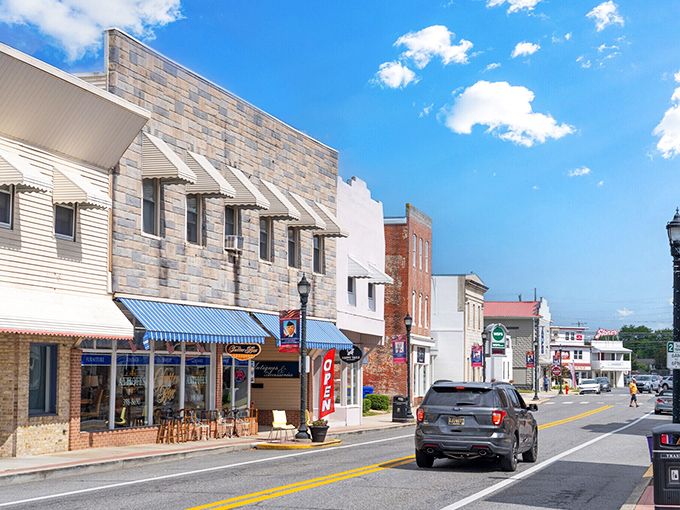 Harrington's downtown feels like a movie set where everyone actually lives &ndash; no actors needed for authentic small-town charm.