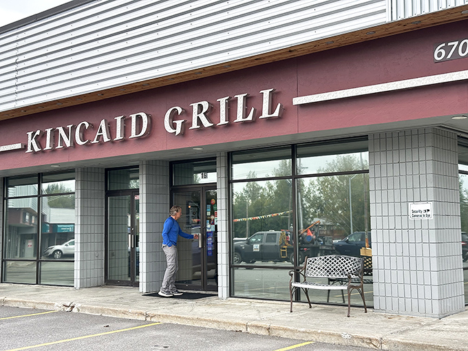 Kincaid Grill proves strip mall locations can hide culinary masterpieces. Never judge a restaurant by its corrugated metal!