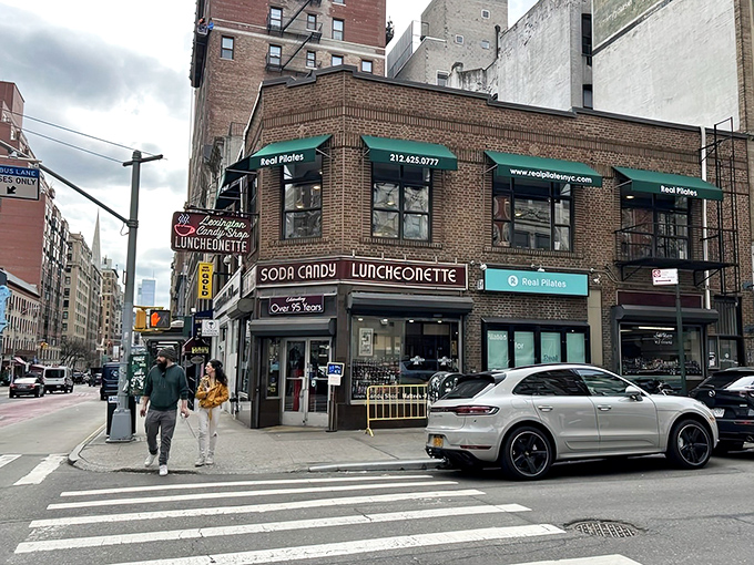 Lexington Candy Shop sits on its corner like it owns the block&mdash;and after all these years, it practically does!