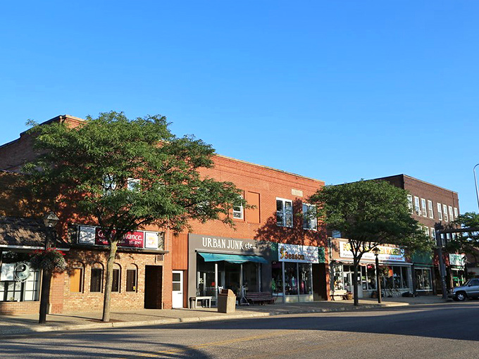 Milbank's business district reflects the kind of community where handshakes still matter and local businesses know their customers personally. 