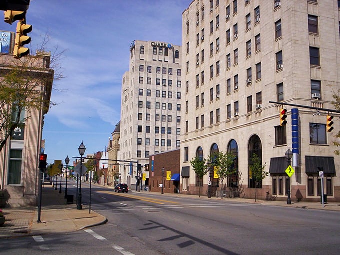 Mansfield's main thoroughfare tells stories of resilience written in brick, mortar, and community pride.