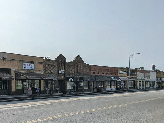 Marked Tree's modest downtown proves that retirement happiness doesn't depend on expensive locations or high-priced city living choices.