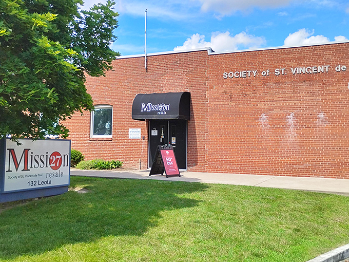 Mission 27's brick building houses both great bargains and a greater purpose for the local community.