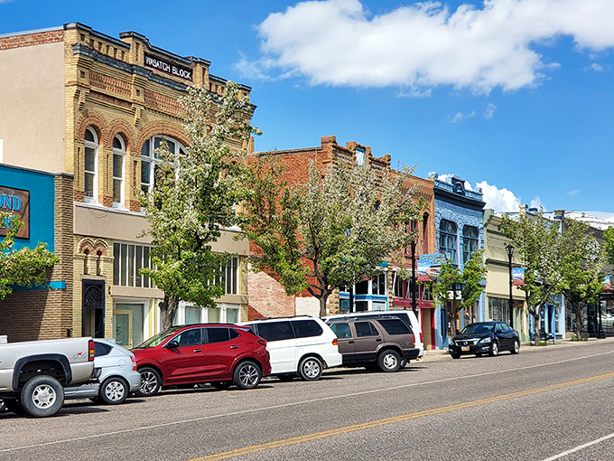Mount Pleasant's colorful historic storefronts create a Main Street that's both Instagram-worthy and budget-friendly.