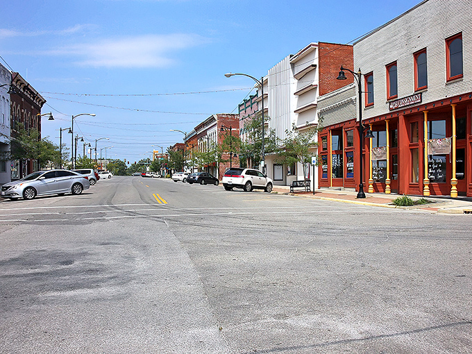 Mount Vernon's Main Street looks like it was designed by someone who understood community perfectly.
