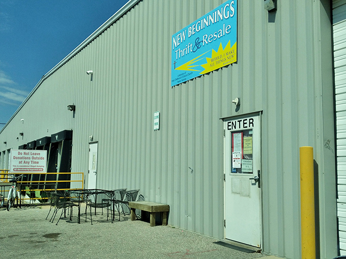 Up north charm meets serious savings in this green metal building full of surprises. 