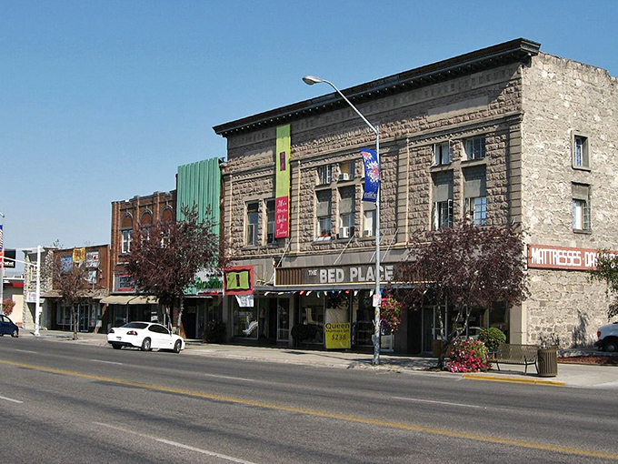 Rexburg's quaint storefronts invite window shopping without the big-city prices that drain retirement accounts.
