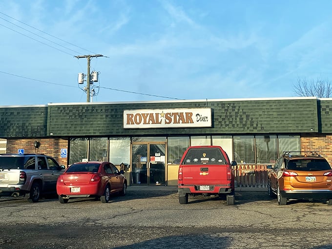 Royal Star Diner exterior - Behind that humble green-shingled facade lies breakfast fit for royalty. The best castles often look like cottages.