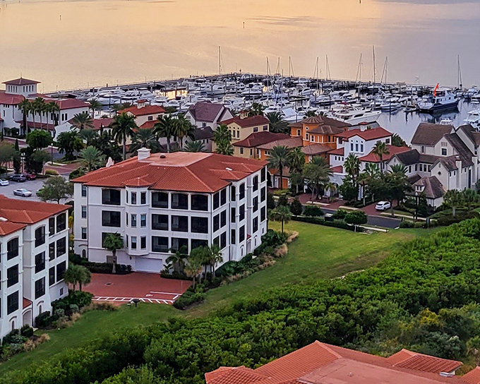 Safety Harbor's waterfront combines small-town charm with million-dollar views, proving paradise doesn't always require a passport or a second mortgage.