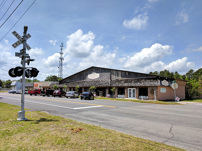 St. Marys' historic courthouse stands as a stately reminder of the town's importance in coastal Georgia's development.