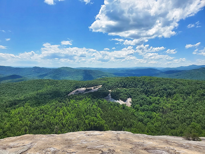 Stone Mountain's massive dome appears like nature's version of a Hollywood reveal &ndash; dramatic, unexpected, and worthy of applause.