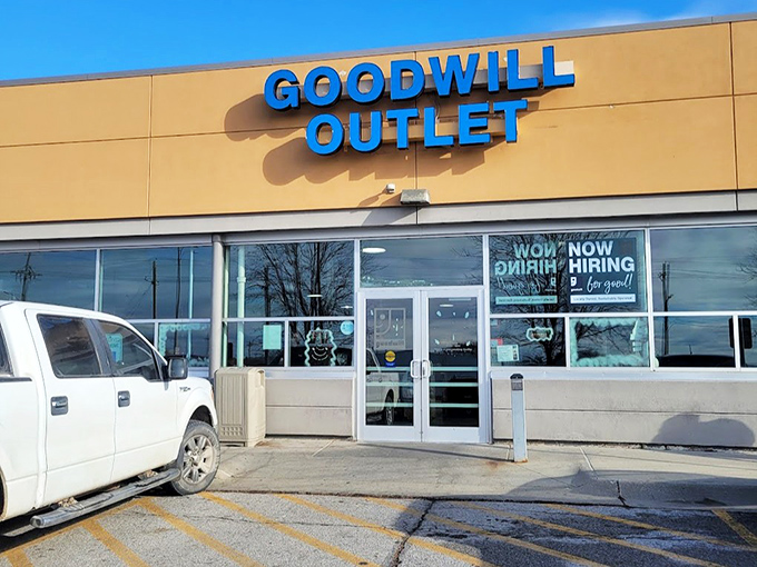 The no-frills exterior hides the treasure-hunting excitement within. Like a poker player with a royal flush, it doesn't need to show off.