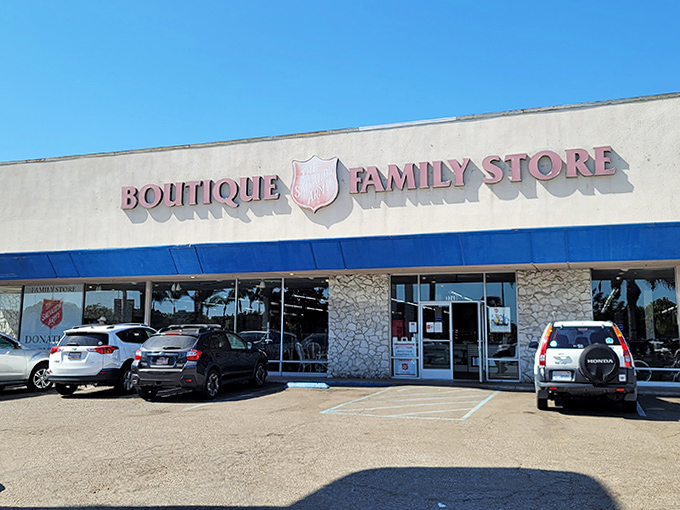 The Salvation Army's boutique-style storefront offers salvation for both your wallet and your wardrobe.