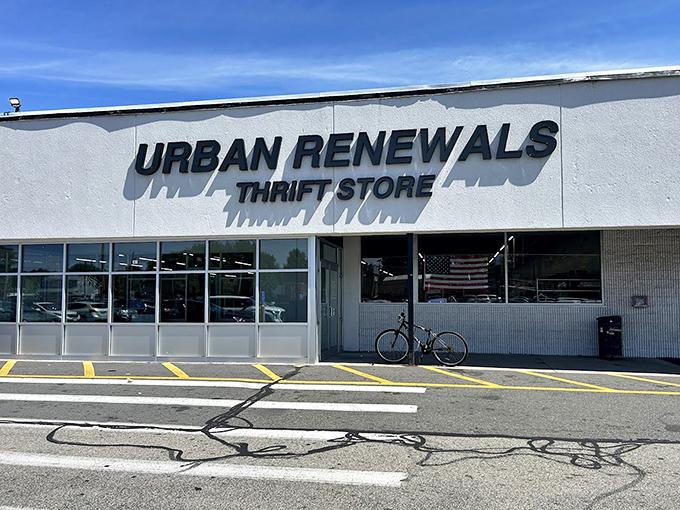 Urban Renewals sits ready on American Legion Highway, promising neighborhood deals that actually deliver on the promise.