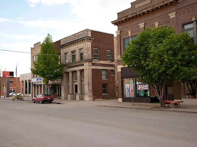 Valley City's historic downtown showcases beautiful brick buildings that house treasures waiting to be discovered.