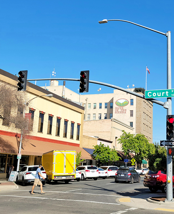 Visalia's classic Main Street could be the set of every perfect small-town movie, except this charming scene is real life.
