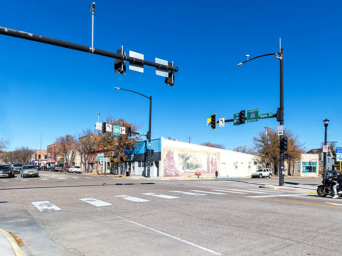 Walsenburg's historic buildings stand proudly against Colorado's blue skies. Where retirement dollars stretch like morning shadows!