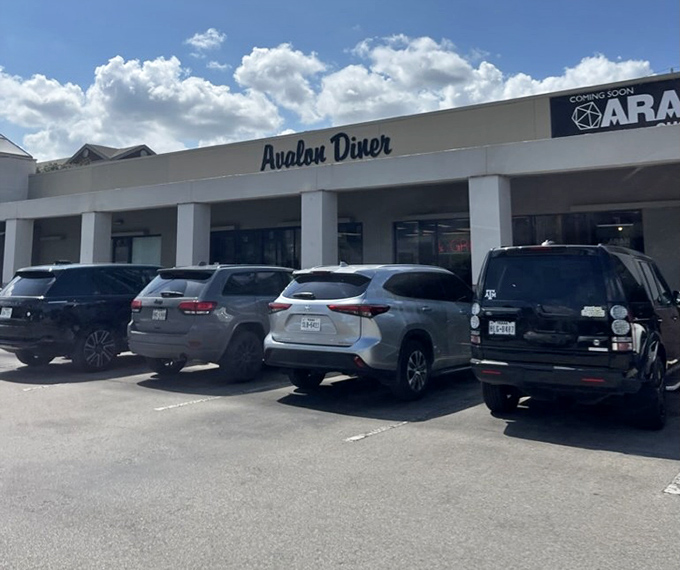 Avalon Diner's unassuming exterior is like that friend who doesn't brag but delivers every time. Inside those doors, time stands deliciously still.