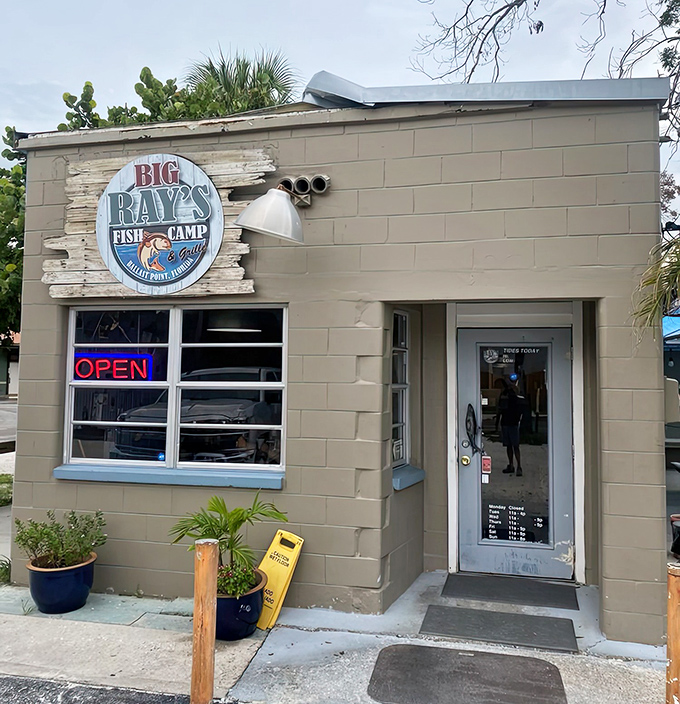 Tampa's neighborhood treasure proves good things come in small packages, especially grouper sandwiches.
