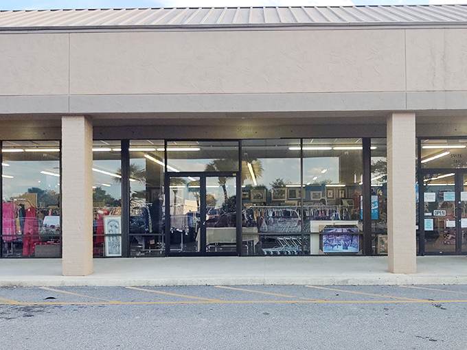 Clean lines and large windows make this Winter Park thrift store as inviting as the good cause it supports.