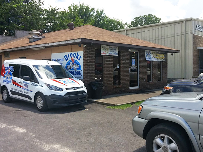 That service van outside Brooks tells you everything&mdash;even the repair folks know where to get the good stuff!