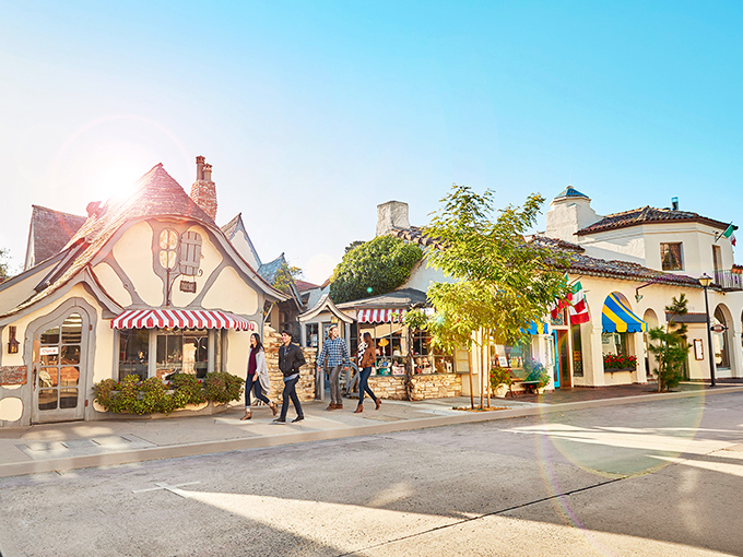 Storybook charm comes to life in Carmel-by-the-Sea, where fairytale cottages and European flair create a pedestrian's paradise.
