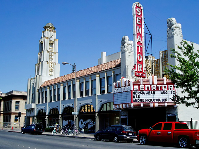 The historic Senator Theatre in Chico stands as a testament to when entertainment venues had real character and charm.