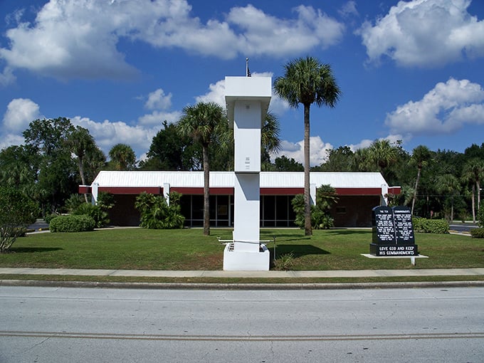 Chiefland's city hall may be modest, but so are the property taxes &ndash; a fair trade for those seeking financial peace of mind.