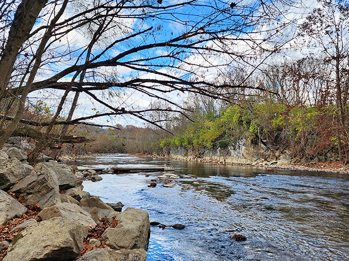 Nature's waterfall spa! These cascading tiers create a soundtrack that no meditation app can match.
